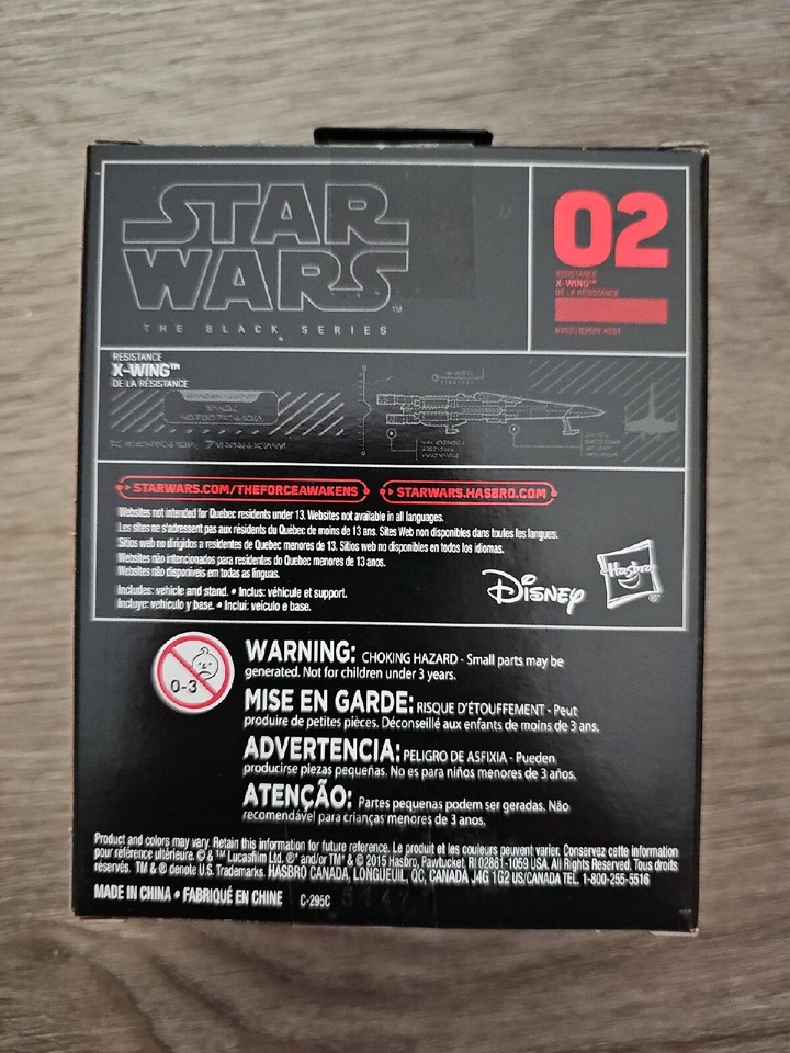 HASBRO STAR WARS BLACK SERIES TITANIUM SERIES X-WING 02 | eBay