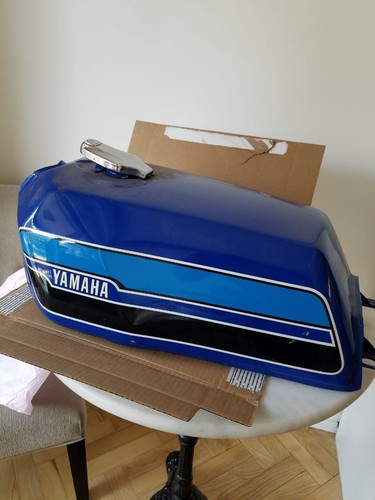 YAMAHA RD400 1976 1977 1978 1979 New Never Used Fuel Tank With Chromed ...