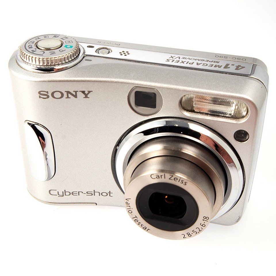 SONY Cyber-shot DSC-S90 Digital Camera - AA Batteries - Tested ...