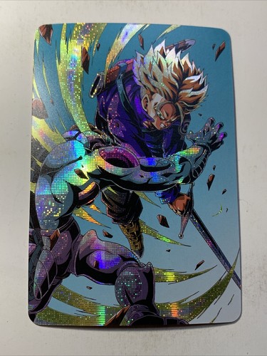 Trunks Vs Frieza Battle Dragon Ball Z ACG DBZ Goddess Anime Card Holo ...