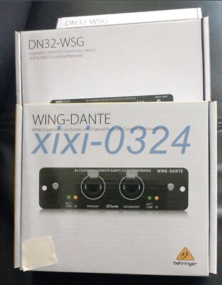 1pcs NEW BEHRING WING DANTE WING DANTE Audio Card DHL shipping；/blm | eBay