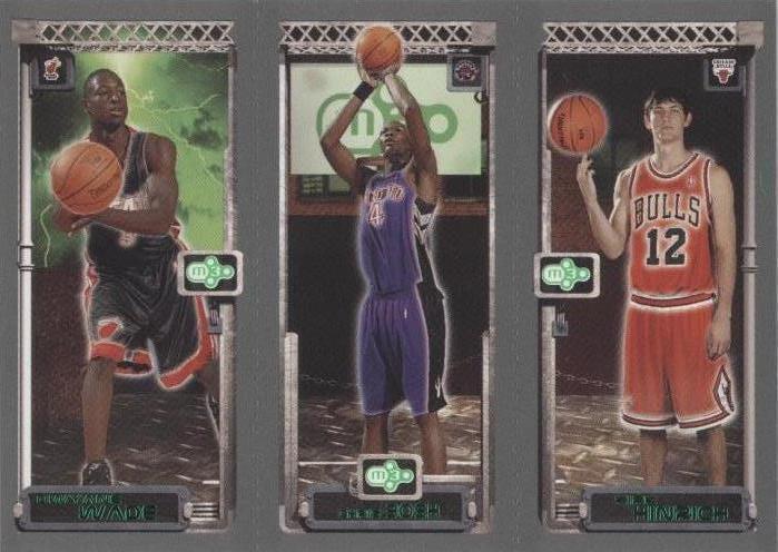 2003-04 Topps Rookie Matrix - Dwyane Wade, Chris Bosh, Kirk Hinrich ...