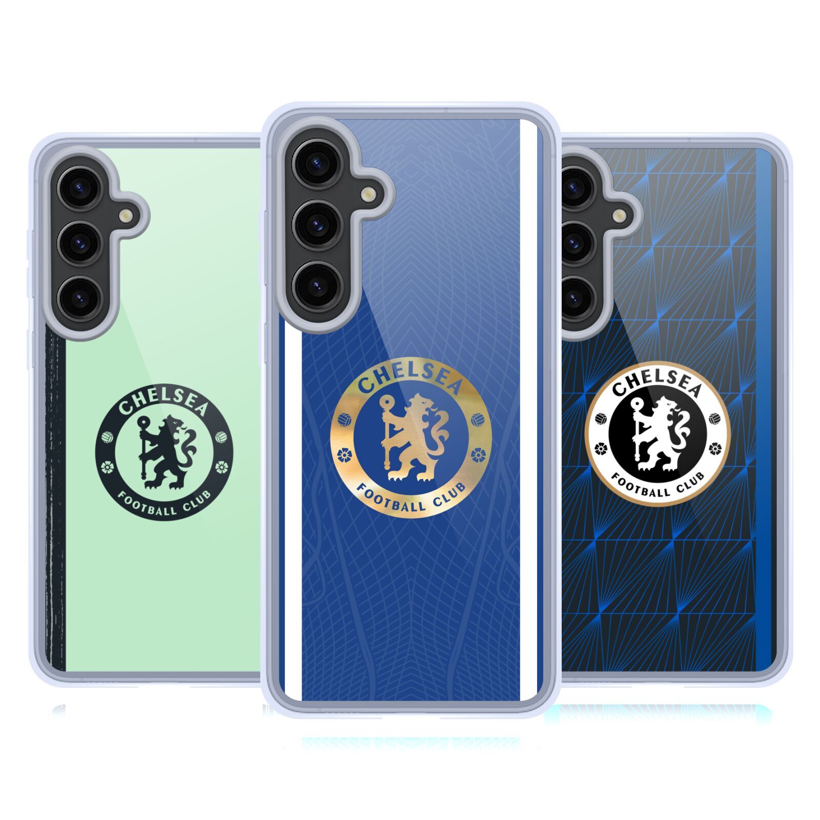 CHELSEA FOOTBALL CLUB 2023/24 KIT GEL CASE COMPATIBLE W/ SAMSUNG PHONES ...