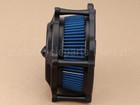 Matte Black Air Cleaner Blue Intake Filter For Harley Road Street Tri ...