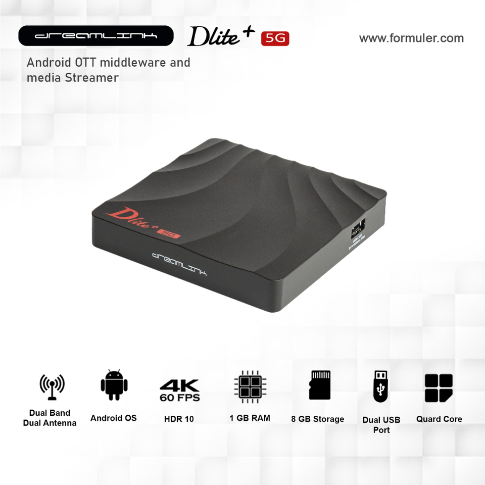 Dreamlink Dlite+ 5G IPTV Set Top Box - ACCESSORY OF YOUR CHOICE | eBay