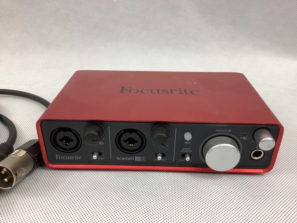 Focusrite Scarlett 2i2 1st Gen Audio Interface Used Condition With ...