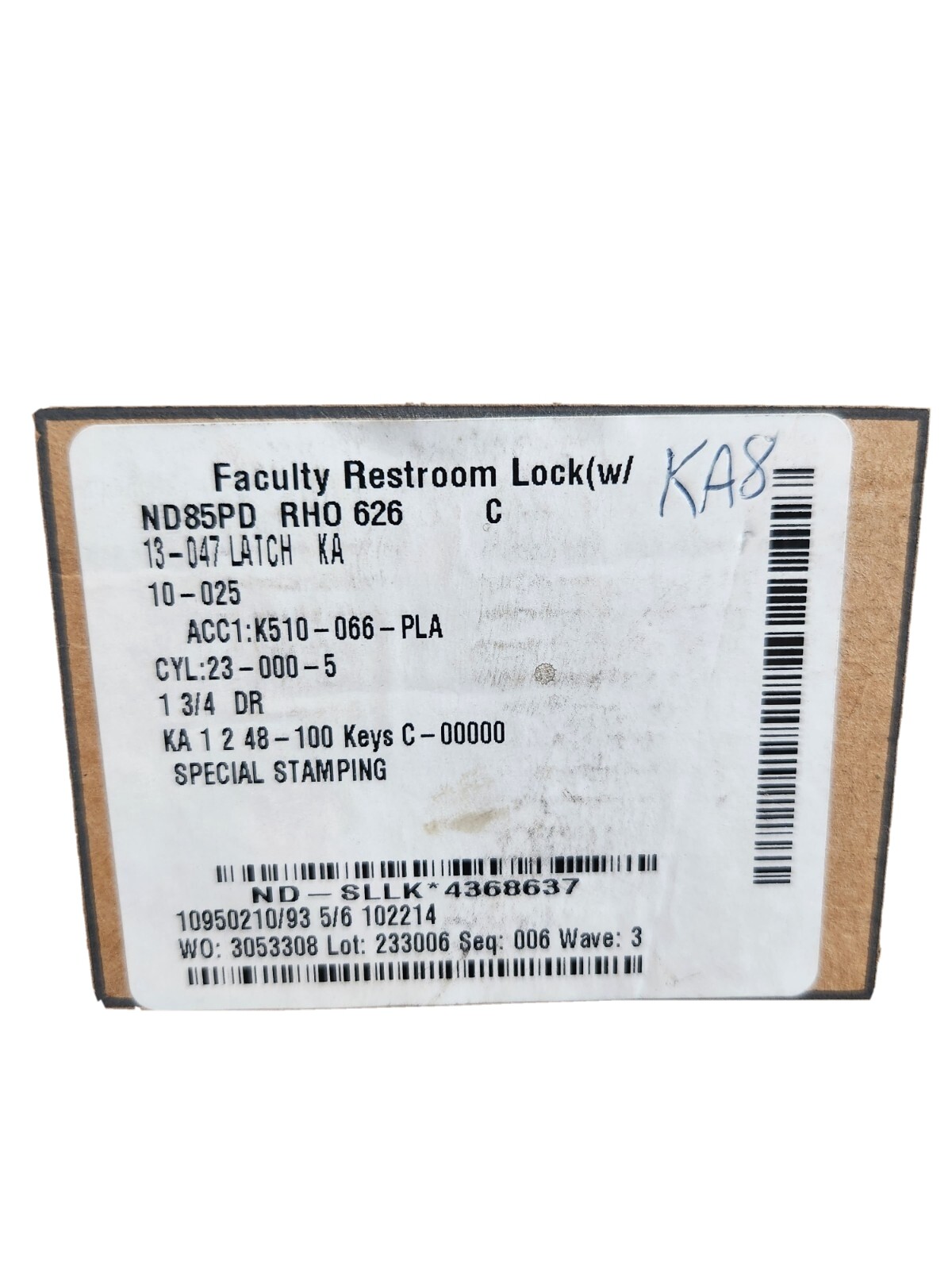 Schlage nd85pd rho 626 faculty restroom lock locksmith equipment | eBay