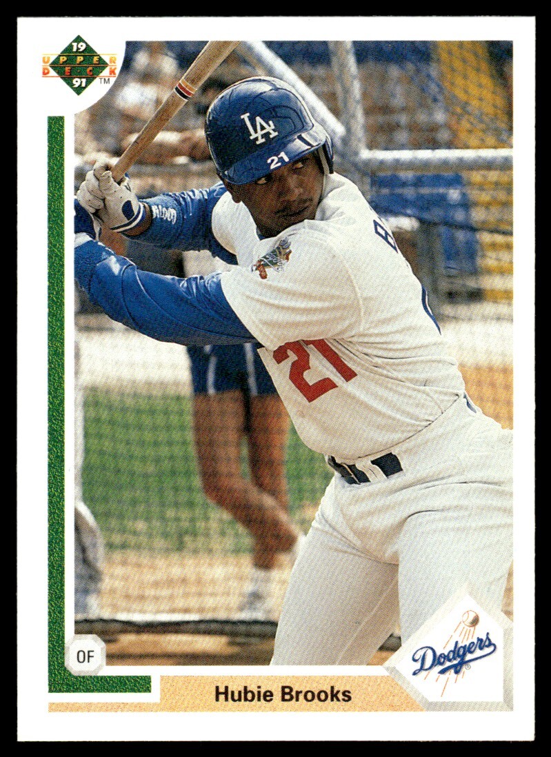 1991 Upper Deck #217 Hubie Brooks Los Angeles Dodgers | eBay