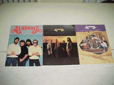 Lot 3 Alabama Country Music Song Books Music 1987 1989 1990 | eBay