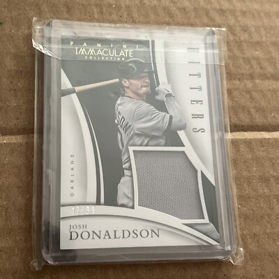 2015 Panini Immaculate Collection - Immaculate Hitters #16 Josh ...