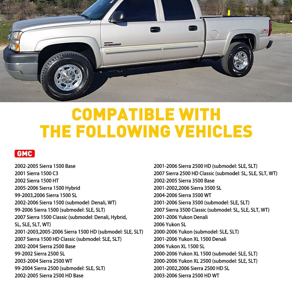 Rear/Front Passenger/Driver Side Exterior Door Handle For Chevrolet ...