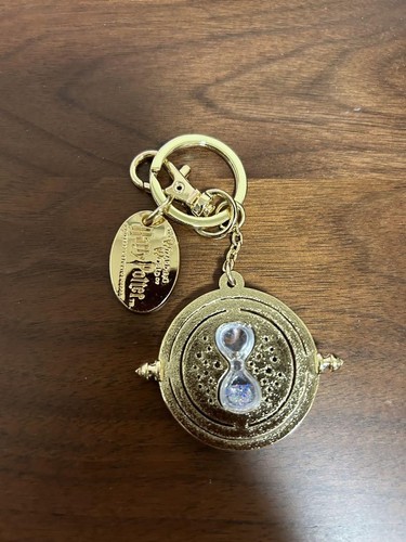 Harry Potter Time Turner Reverse Clock Motif Keychain Usj | eBay