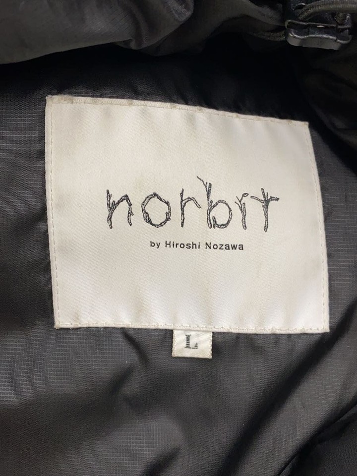Norbit L Nylon Black Plain Down Jacket HNDN-002 | eBay