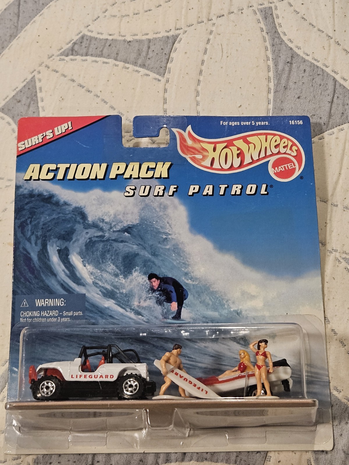 Hot Wheels Surf Patrol Action Pack Lifeguards Boat 1996 Surfs Up ...