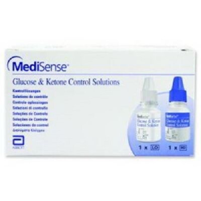 MediSense Normal Flow Control Solution Glucose/Ketone 3mL 1 Count | eBay