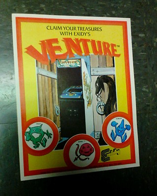 Exidy VENTURE flyer- good original | eBay