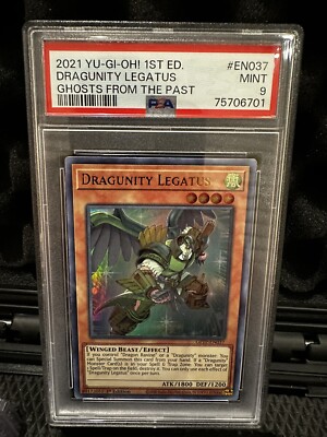 2021 Yu-GI-oh Dragunity Legatus PSA 9 | eBay
