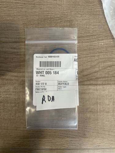 Porsche Gasket O ring - WHT 005 184 | eBay