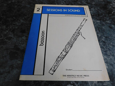 Sessions in Sound Bassoon Book 2 Student | eBay