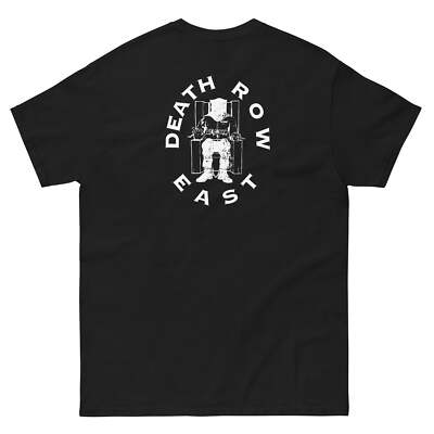 2Pac Death Row East Black White Tee | eBay