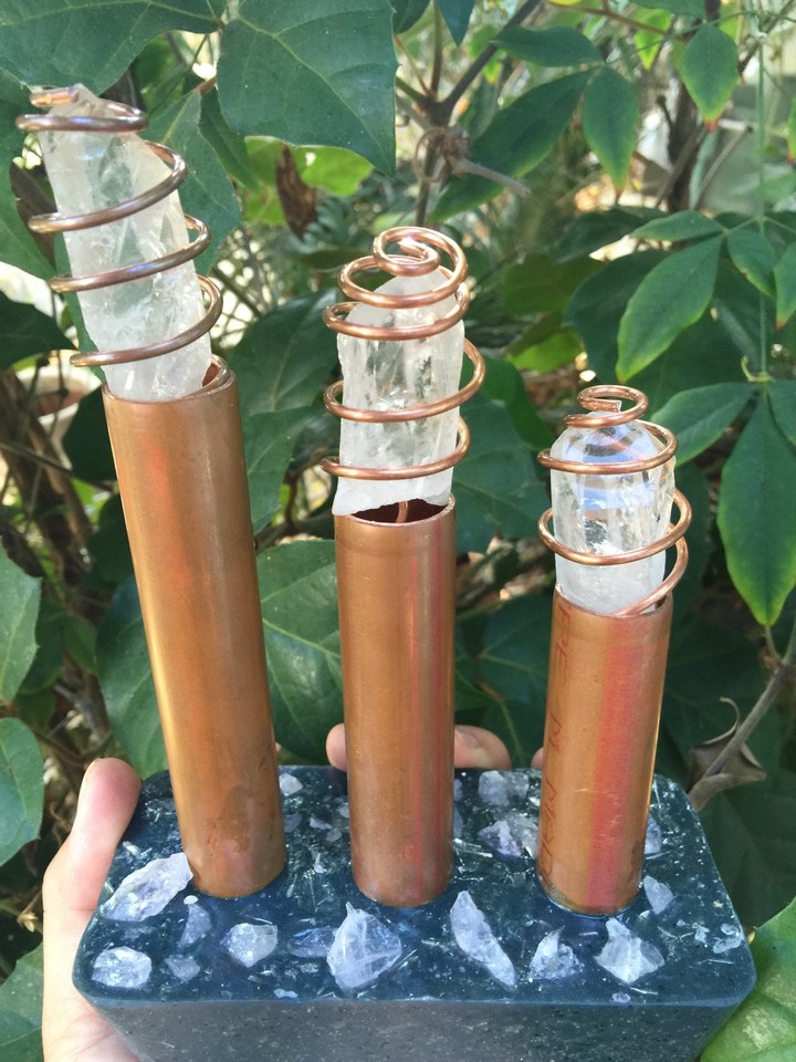 Deluxe Desktop Cloud Buster- Anti Chem - orgonite - Chembuster- Orgone ...
