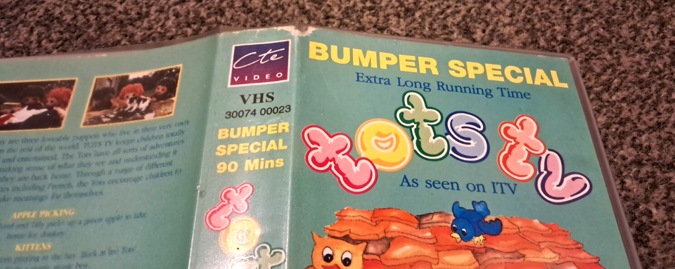TOTS TV KITTEN & OTHER STORIES TILLY TOM TINY PAL VHS VIDEO KIDS ...