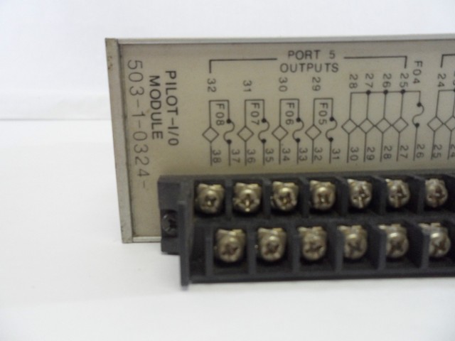 WTC Robotron Pilot I/O Module 503-1-0324-12 Weld Control 50310324-12 ...