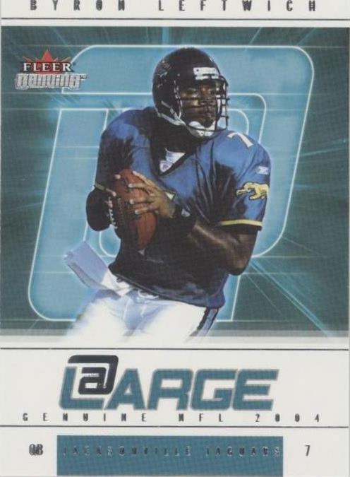 2004 Fleer Genuine - @Large Byron Leftwich #8AL for sale online | eBay