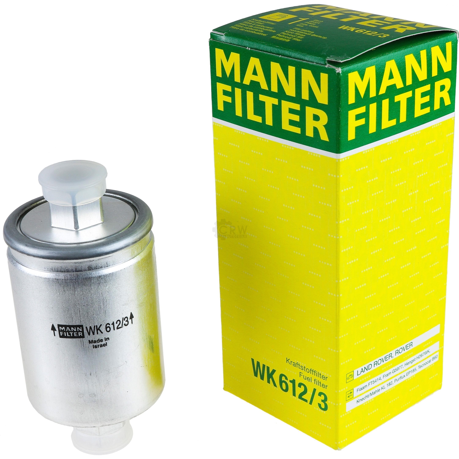 3x Original MANN-FILTER Filtre pour Carburant Wk 612/3 Carburant | eBay