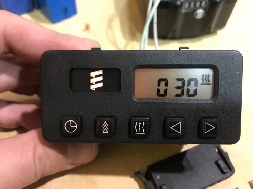 Original Eberspacher 24V 7 day professional timer 126008001 5010149507 ...