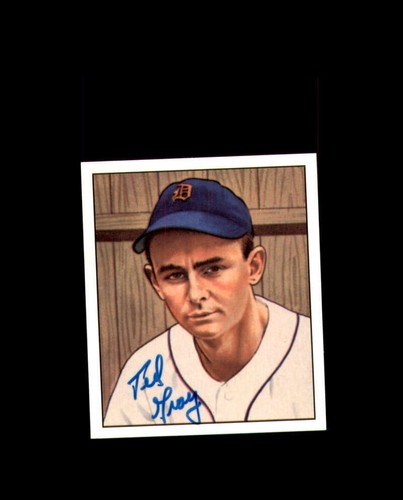 Ted Gray Hand Signed 1950 Bowman Reprint Detroit Tigers Autograph | eBay