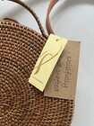 Collection Eighteen Womens Bamboo Circle Hand Crafted Shoulder Purse ...