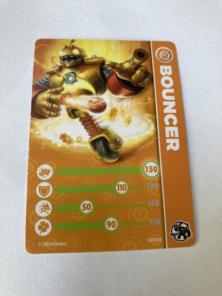 Bouncer Skylander Card