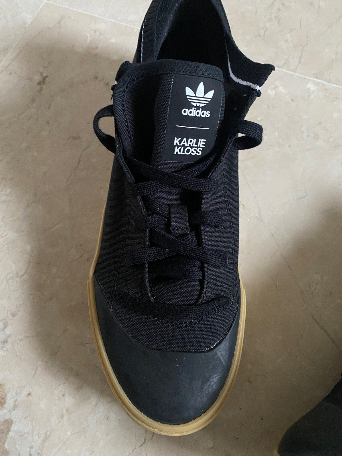 ADIDAS ORIGINALS X KARLIE KLOSS XX92 BLACK GUM UNISEX TRAINERS FY8207 ...