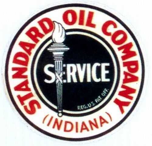 STANDARD OIL CO Indiana Vinyl Decal Sticker 4130 | eBay