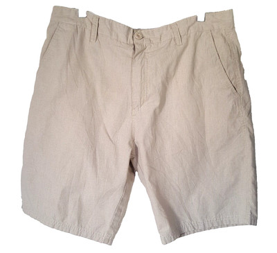 Micros Mens Size 36 Shorts Casual Activewear Golf Walking Travel Tan ...