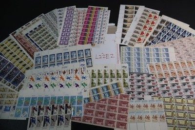 CKStamps : Mint NH OG US Large Plate Block Stamps Collection ( Face ...