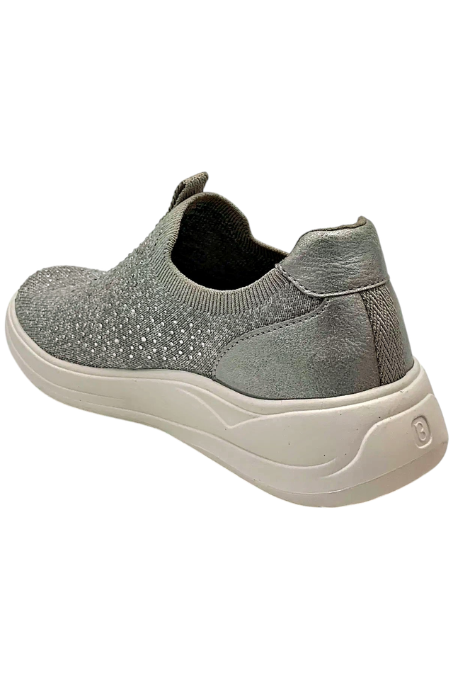 Bzees Twilight Rhinestone Slip-On Sneaker Gray | eBay