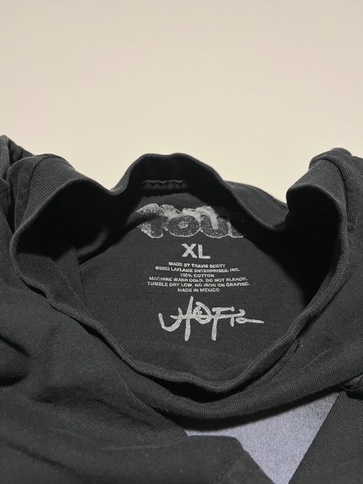 Travis Scott UTOPIA Circus Maximus Tour Merch I KNOW Black T Shirt XL ...