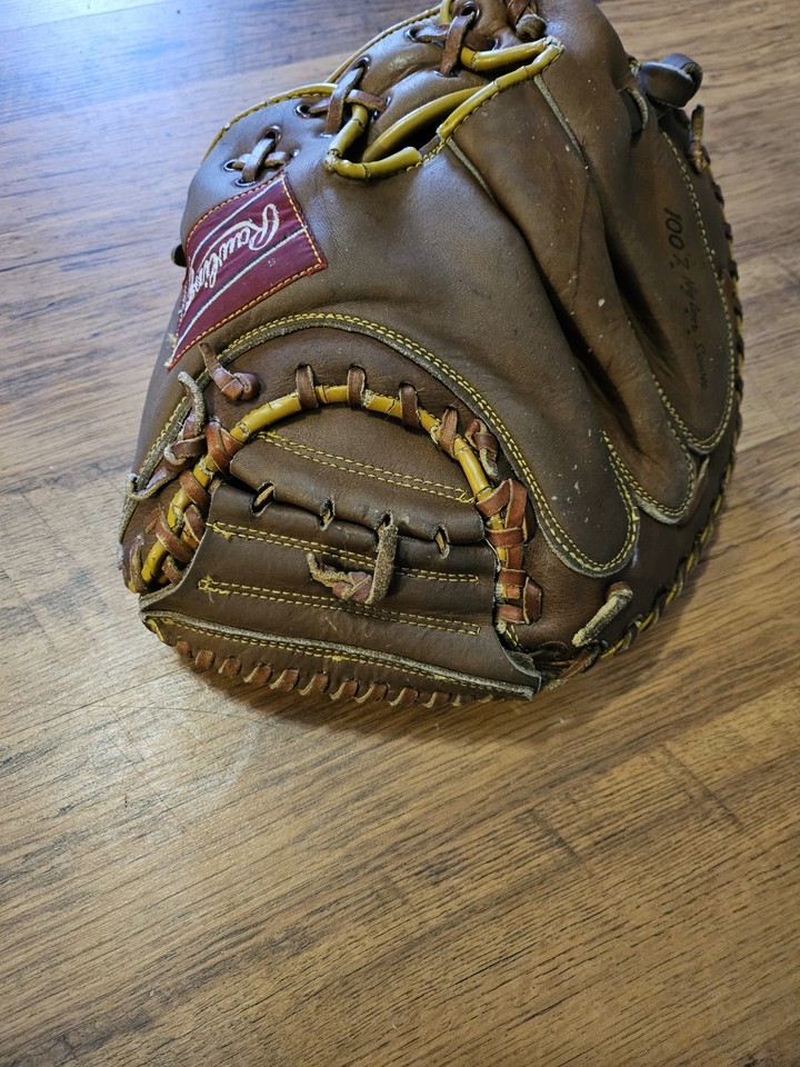 Rawlings Vintage Pre owned Johnny Bench RHT Catchers Glove Model MJ57 ...
