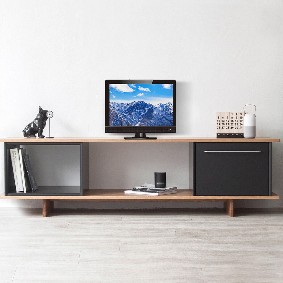 13.3" Portable Rechargeable HD LED TV with Antenna HDMI DVD VGA RCA USB ...