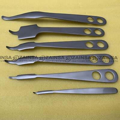 7 Hohmann Retractor Set, German Stainless Steel Surgical, Orthopedic ...