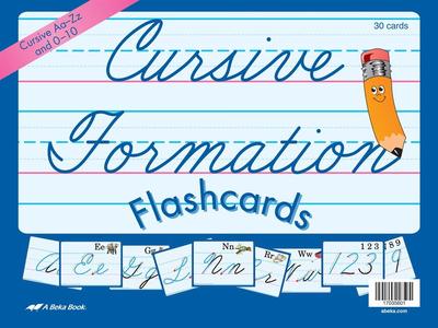 Abeka Cursive Formation Flashcards - 2nd Grade | eBay