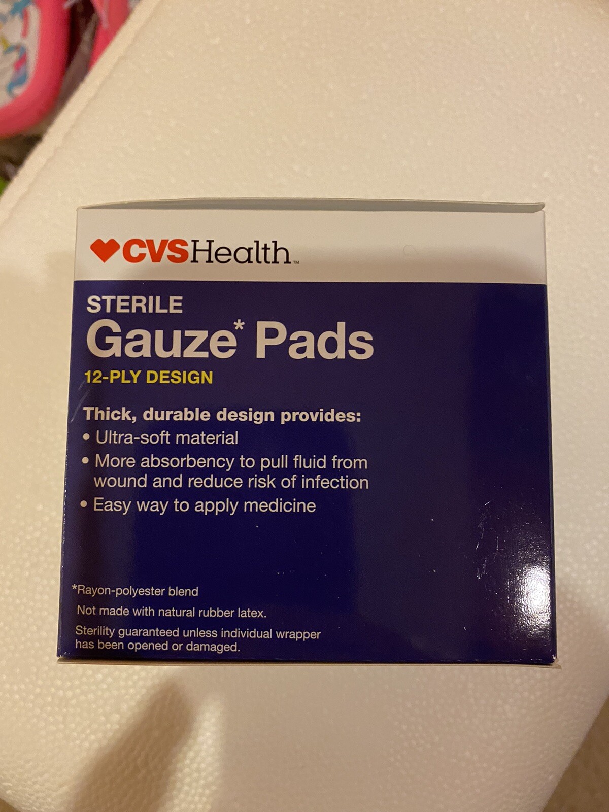 CVS+Health+Sterile+Non-stick+Pads+-+Boxes+%2850+Total+Pads%29+4%E2%80 ...