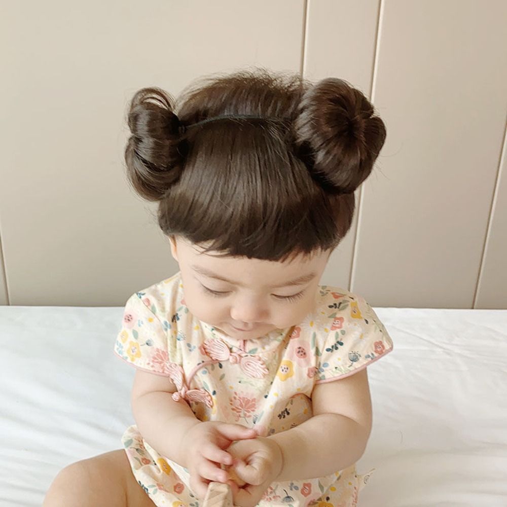 Non-slip Baby Wig Bangs Cute Baby Wig Hat New Hairband Baby's First ...