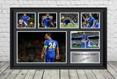 John Terry Signed Photo Print Chelsea FC Poster Football Memorabilia | eBay