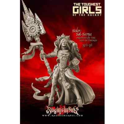 Raging Heroes 23431 Sister Sol-Sarya Priestess of the Sun of Thorns ...