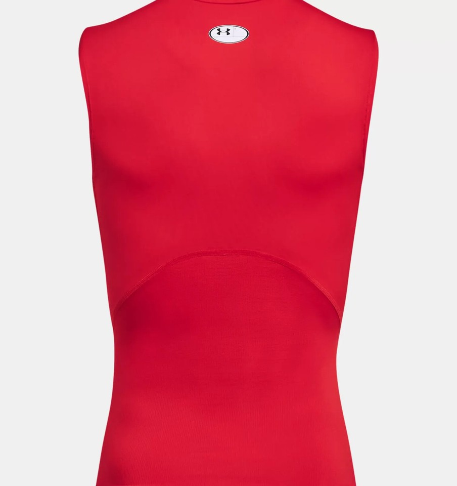 Under Armour Men's UA HeatGear Compression Shirt, Sleeveless, Tank Top ...