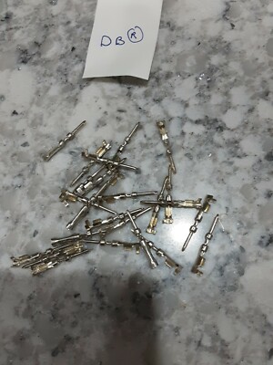 25 Wedgelock Pin Type Terminals OEM 20-18 Gauge .060" Compatible with ...