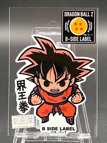 DRAGON BALL x B-Side Label Sticker Goku Kaioh-ken Water & UV protection ...